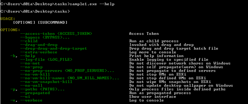 ALPHV ransomware - d01a